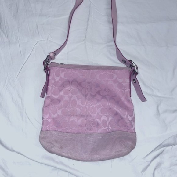 Coach | Bags | Coach Crossbody Lilacpurple Purse | Poshmark